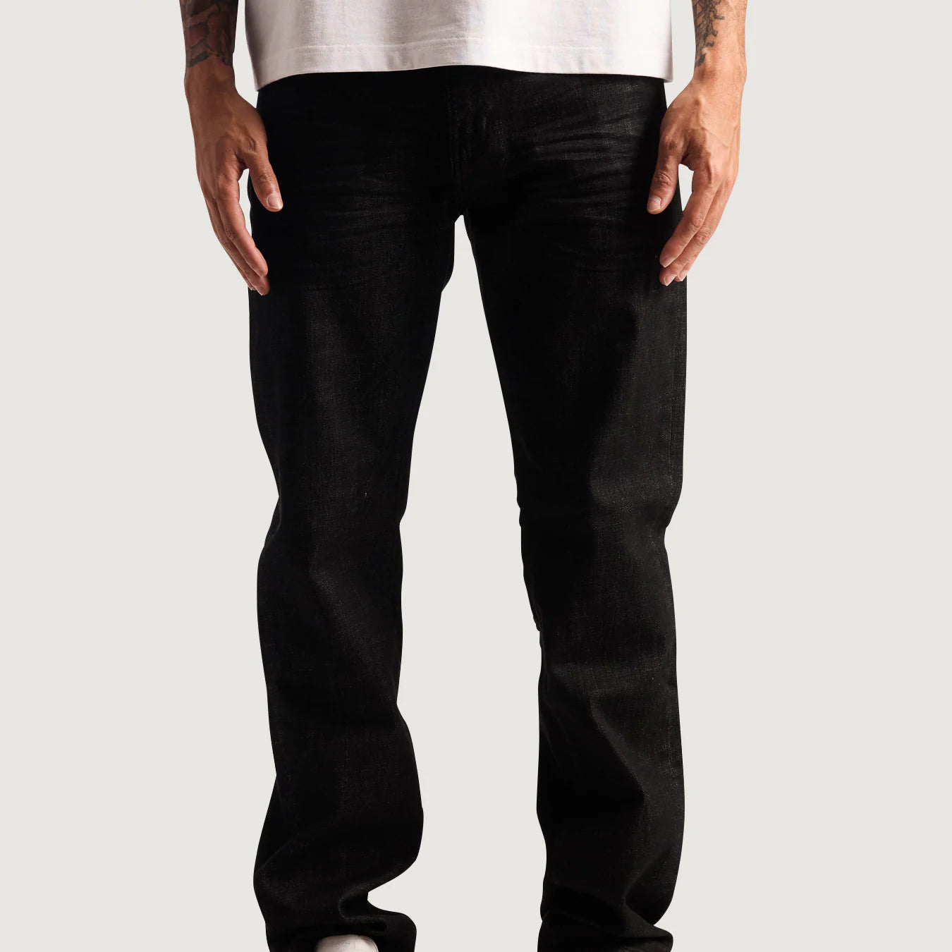 Metro Fusion - Embellish Onyx Standard Denim Jean - Men's Pants