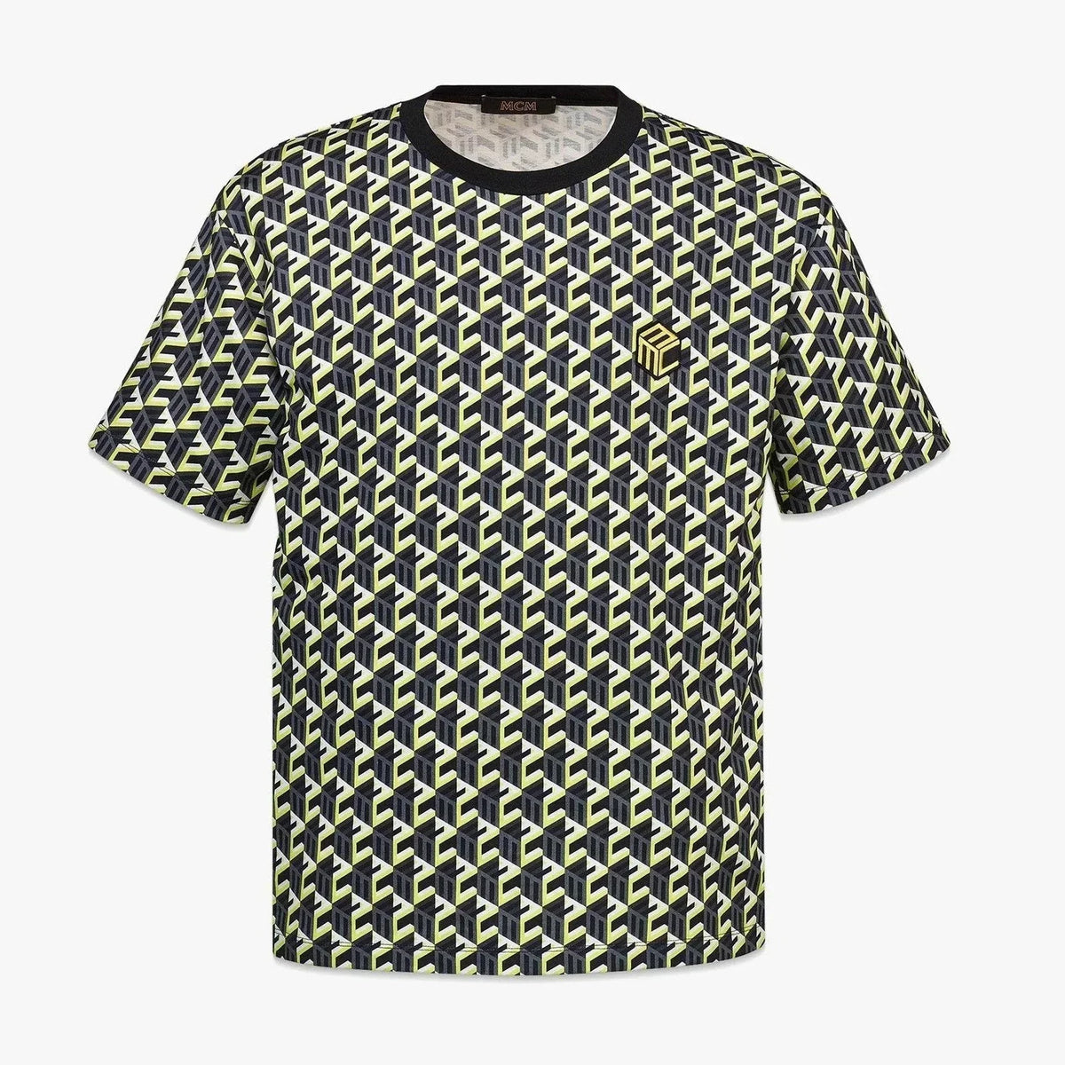 Metro Fusion - MCM Geometric Print Crew Neck T-Shirt - Men's T-Shirts