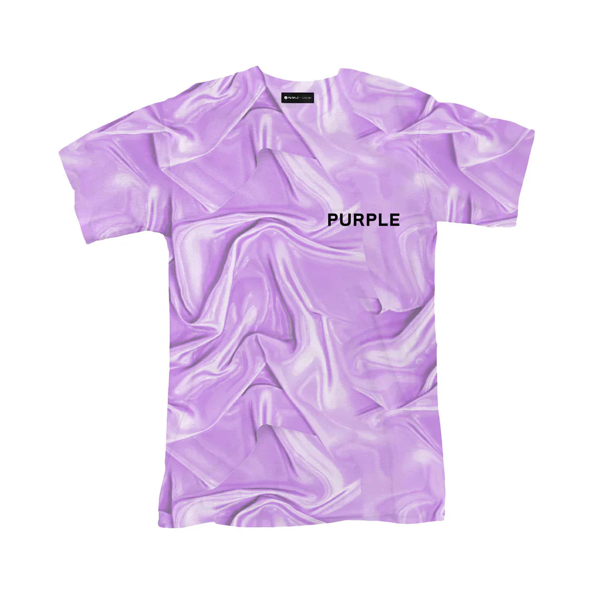 Metro Fusion - Purple Brand Inside Out Crewneck T-Shirt - Men's T-Shirts