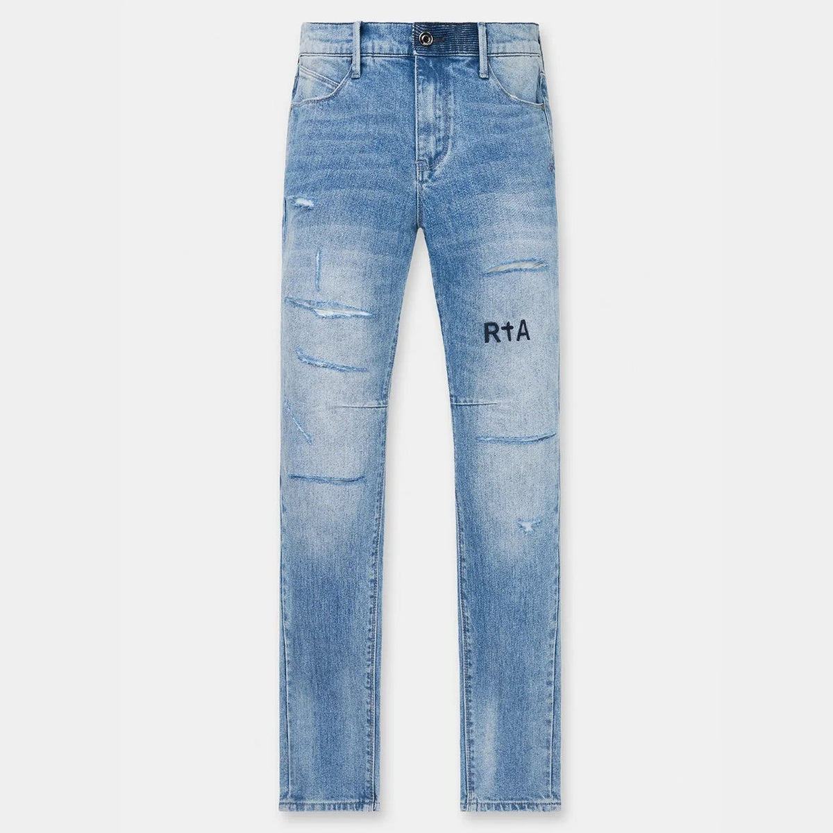 Metro Fusion - RTA Bryant Ripped Skinny Jean | Distressed Vintage Blue ...