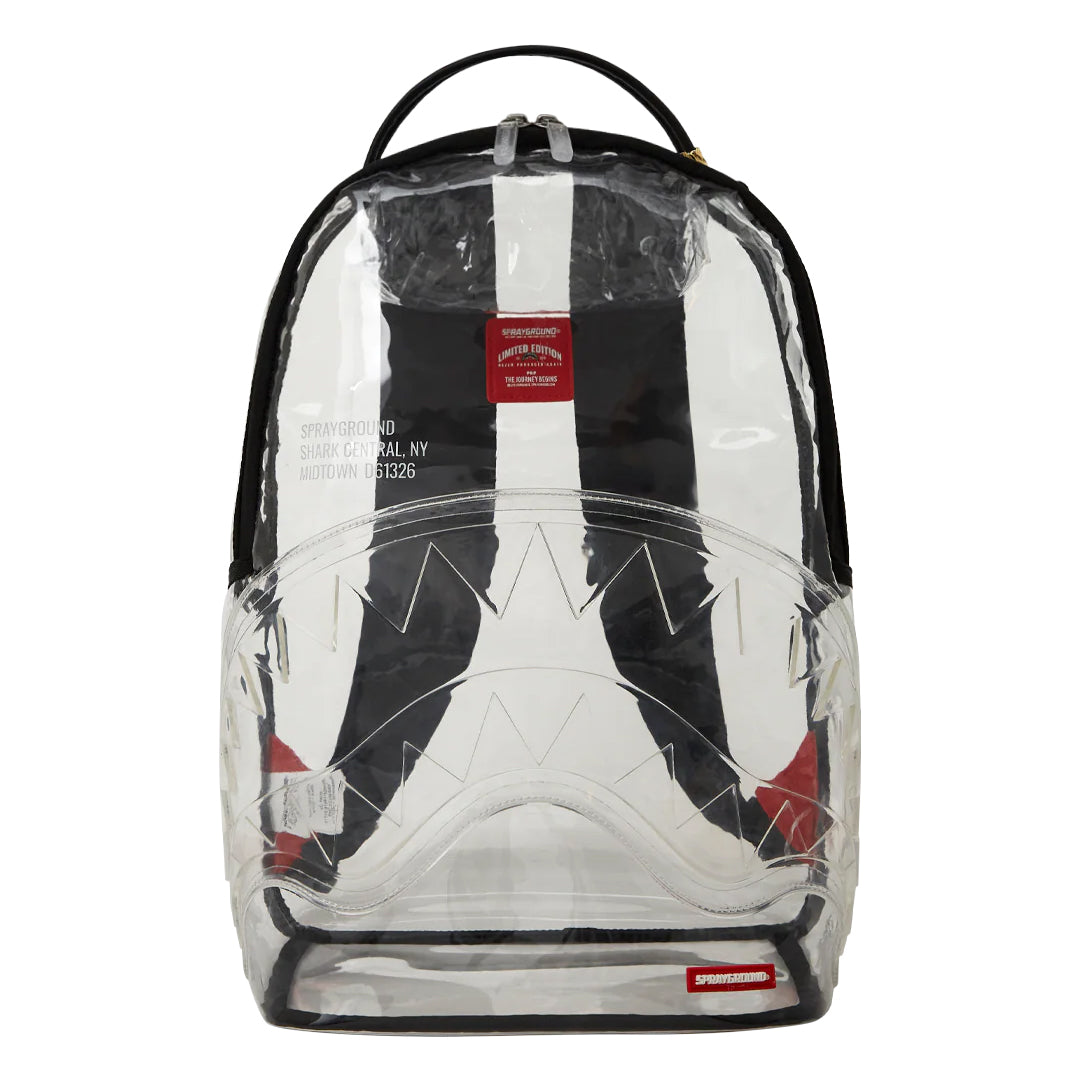 Metro Fusion - SPRAYGROUND 100% CLEAR BACKPACK - SHARK CENTRAL - Backpacks